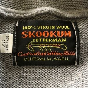 skookum | Sweaters | Vintage Skookum Letterman | Poshmark